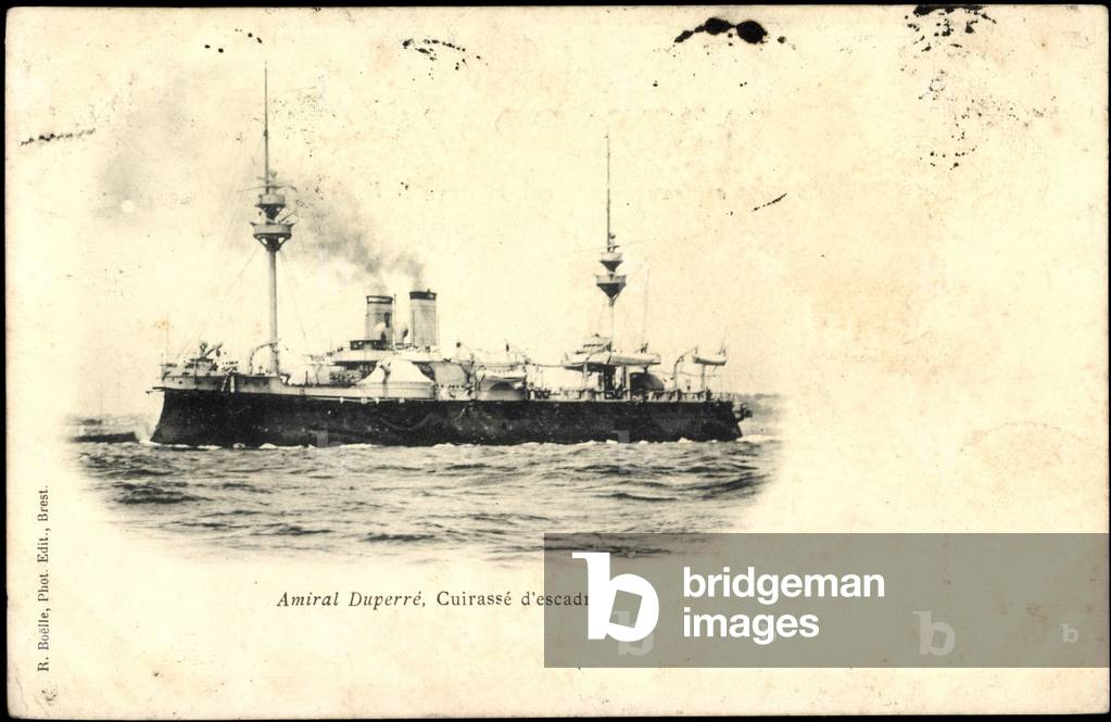 Image of French warship Amiral Duperré, Cuirassé