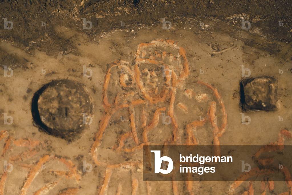 Image of Epigraph depicting the Good Shepherd between two palm trees, Ad