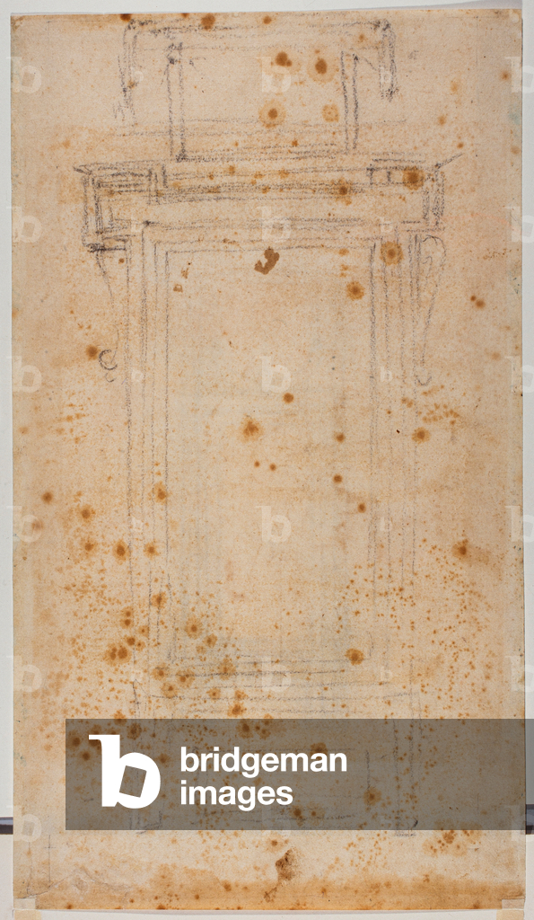 Image of Window design and studies for the Laurentian curtilage, 16th ...
