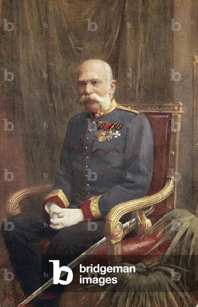 Image of Portrait of Franz Joseph of Habsburg-Lorraine (Schonbrunn ...