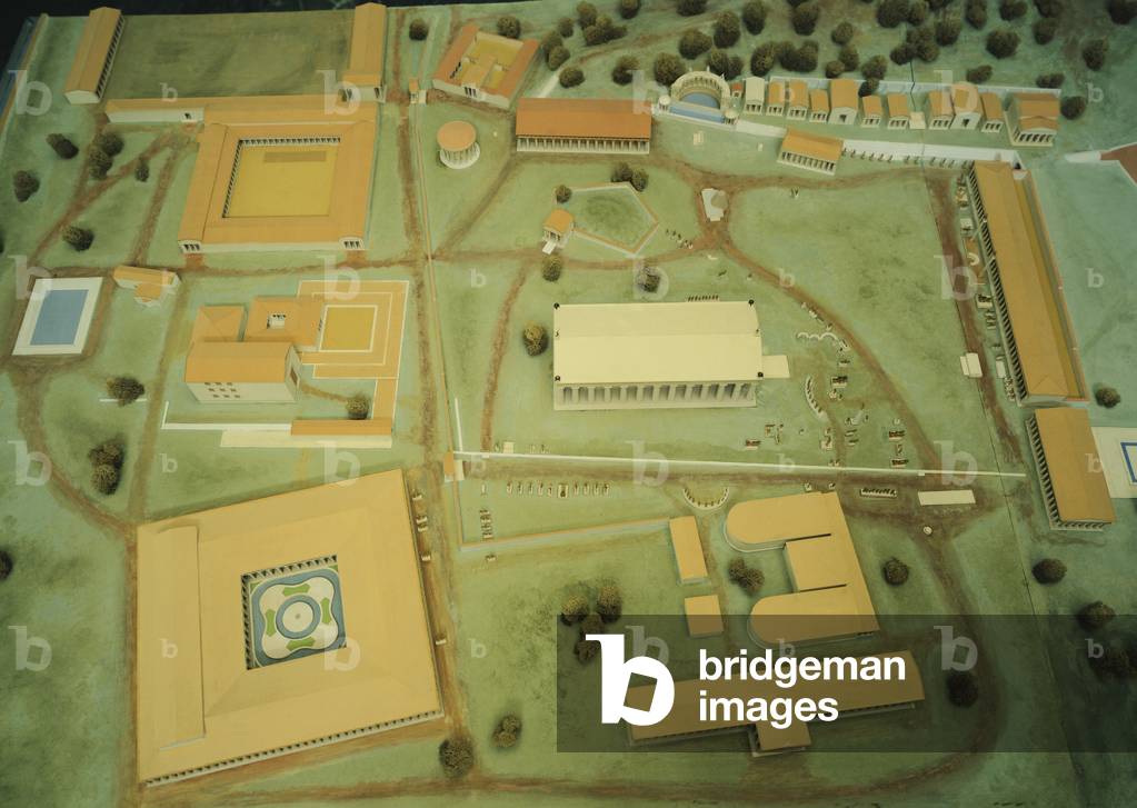 Image of Scale model of Sanctuary of Olympia, Greece
