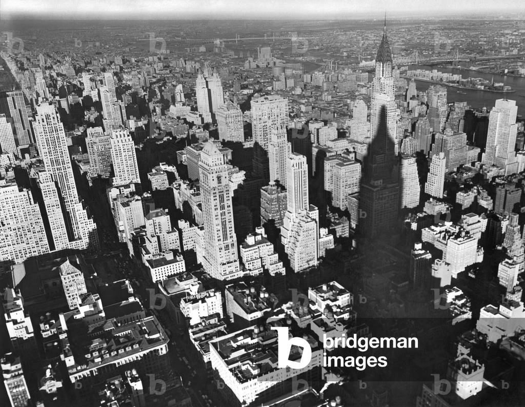 Image of From The Empire State Building, 1937 (b/w photo)