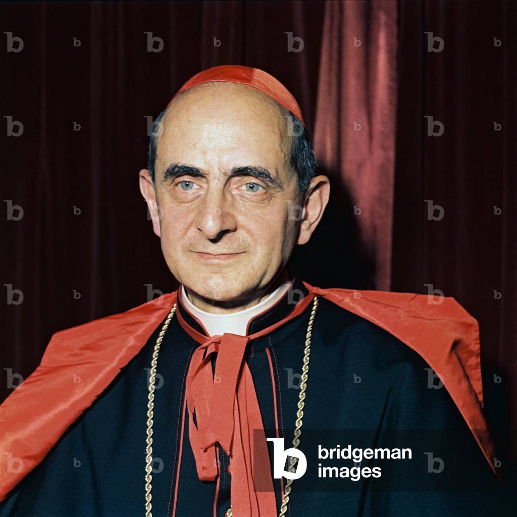 Image of Cardinal Montini (Pope Paul VI) (photo)