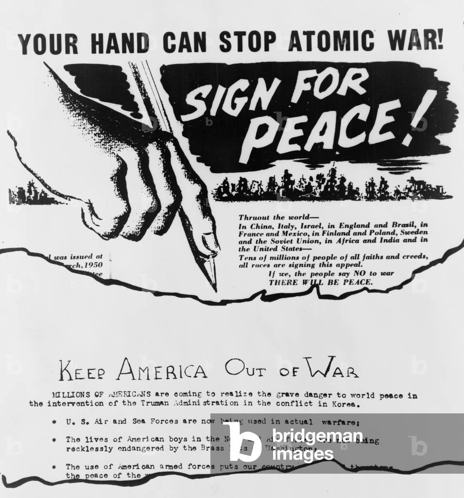 Image of Anti-war leaflet and petition distributed in Cleveland by ...