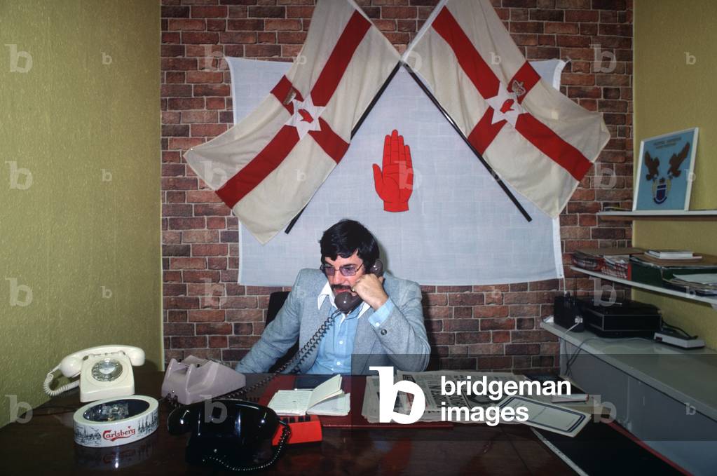 Image of Andy Tyrie, Supreme Commander of the Ulster Defence ...