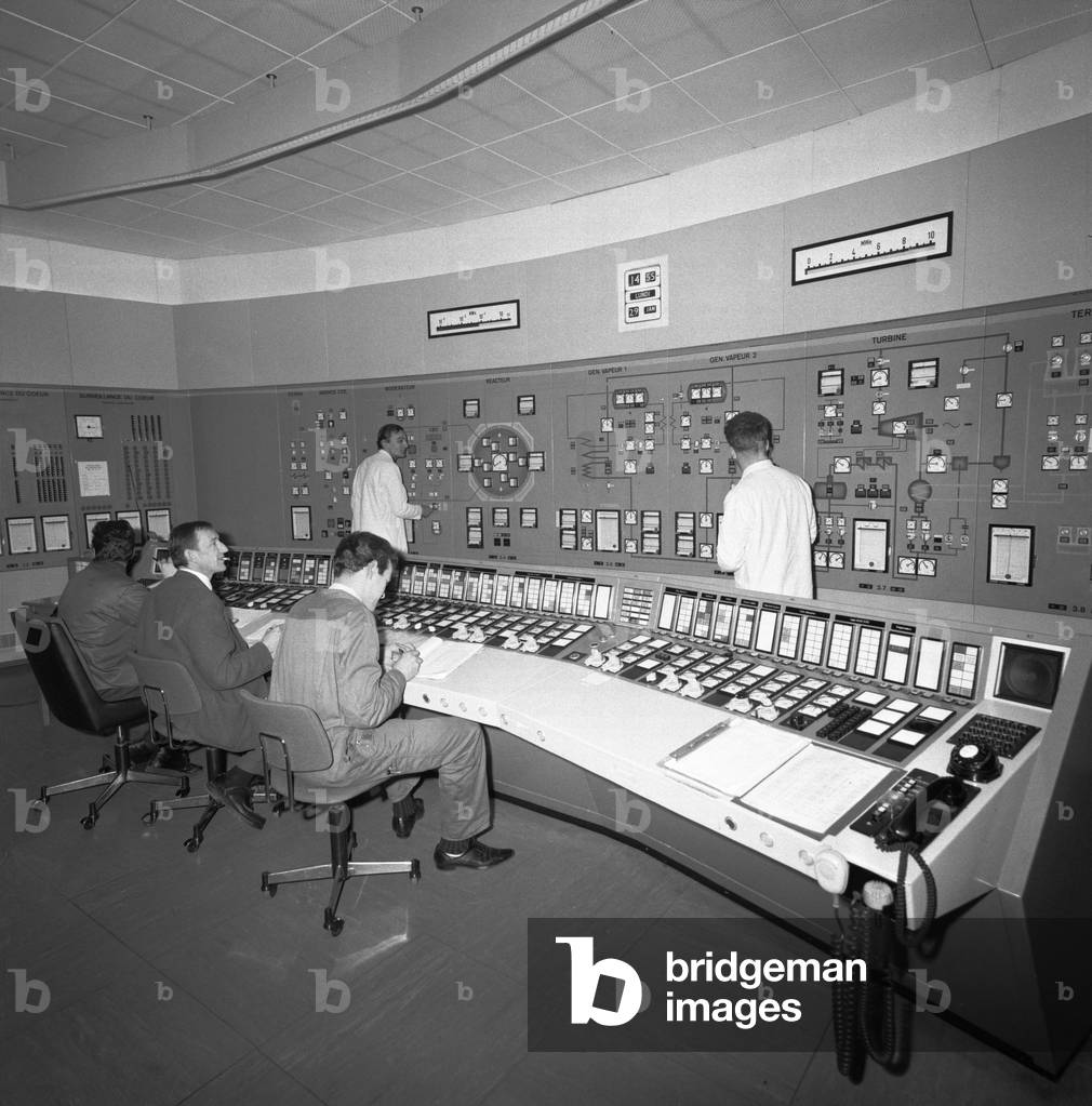 Image of Switzerland Nuclear Lucens, 1968 (b/w photo)