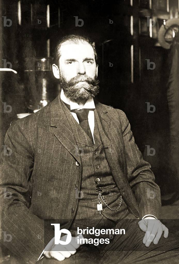 Image of Charles E. Hughes (1862-1948), with the backing of President ...