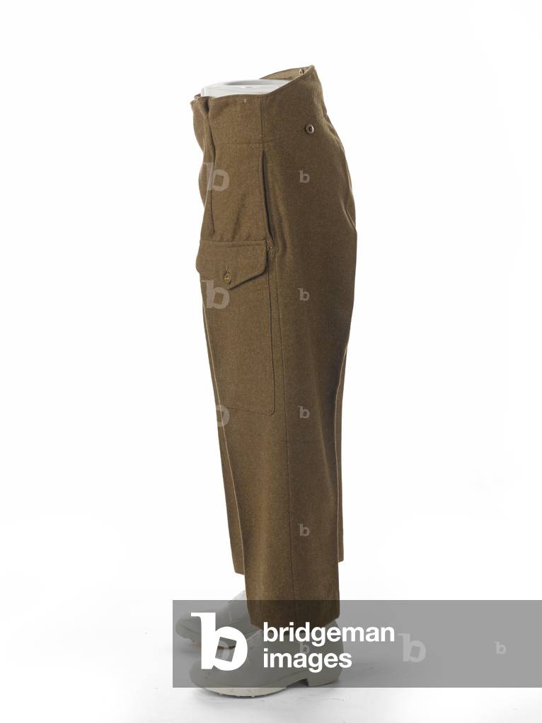 Image of Battle dress trousers worn by Captain Alfred Rowe, 1944 circa ...