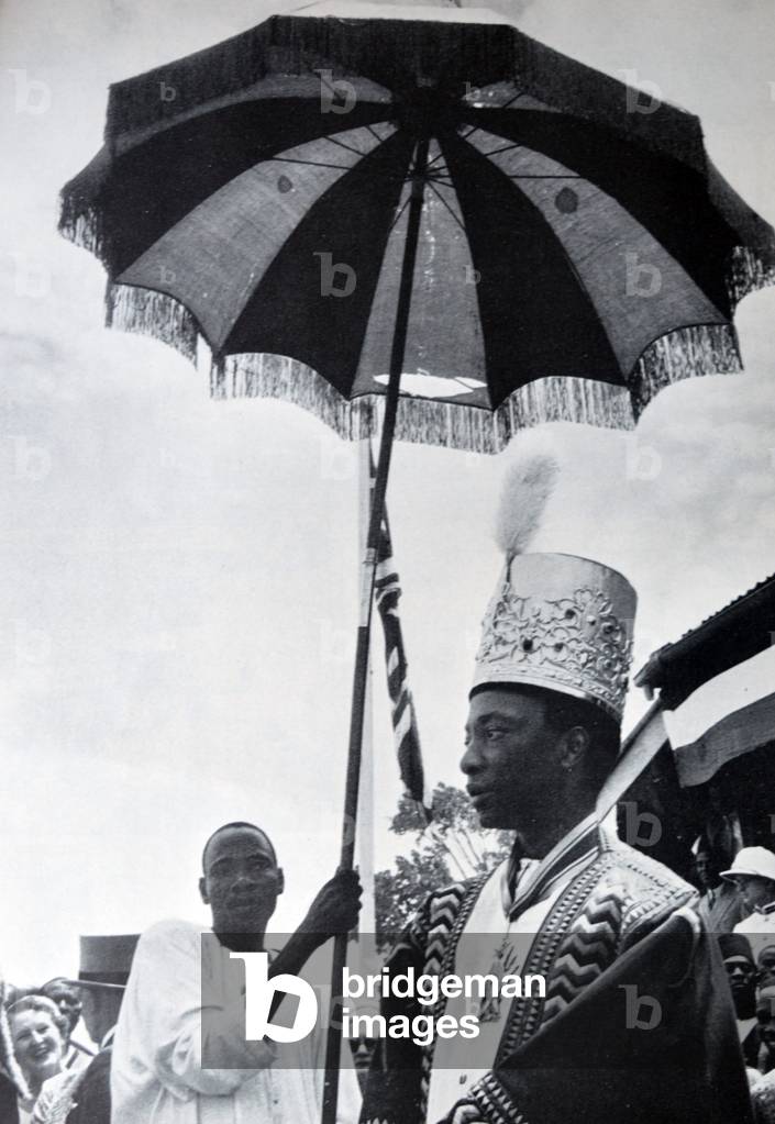 Image of Kabaka of the Kingdom of Buganda, 1964