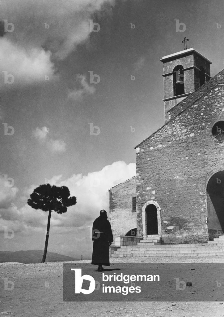 Image of Chuch of Santa Maria Maggiore, Campobasso, Molise, Italy, 1940 ...