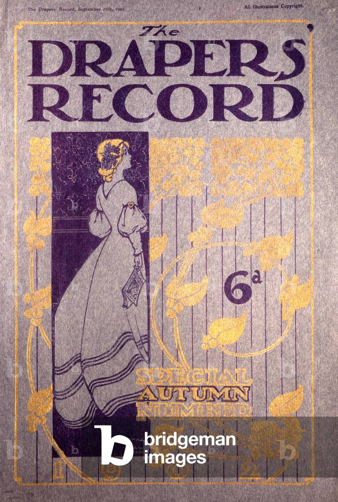Image of Cover for 'The Draper's Record' Magazine, September 1902 ...