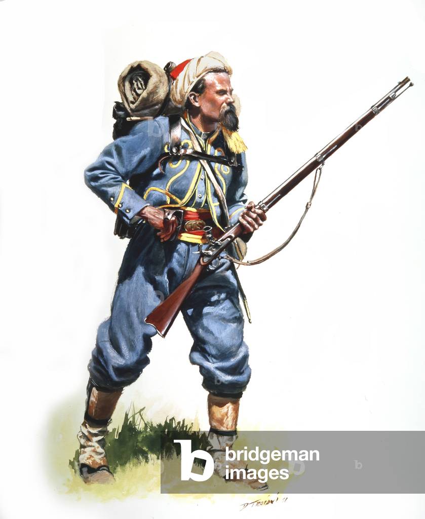 Image of Union Army, 146th New York Volunteers, 1991 (w/c & gouache by ...