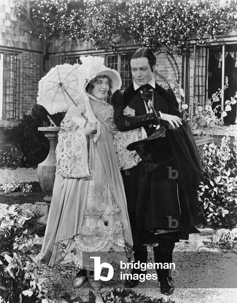 Image of Marion Davies, Harrison Ford, on-set of the Silent Film ...