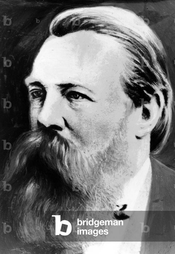Image of Friedrich Engels (b/w photo)
