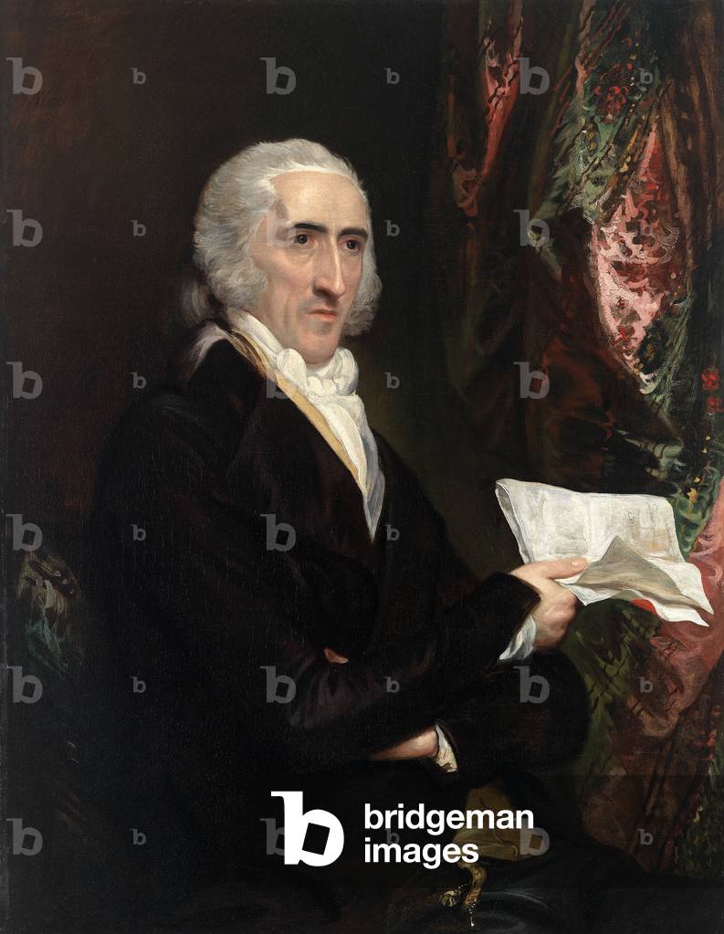 Image of Dr. Enoch Edwards, 1795 (oil on canvas) by West, Benjamin ...