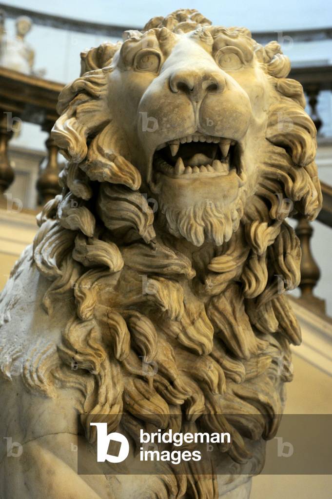 Image of Statue of lion, Early 2nd century AD, From a funerary