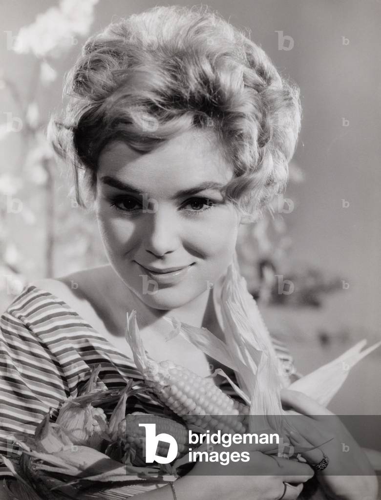 Image Of German Actress Susanne Cramer Germany 1950s B W Photo