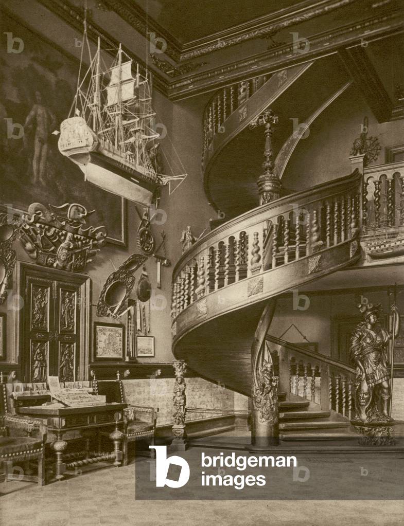 Image of Danzig, Die 'Danziger Diele'; Dantzic, The 'Danziger Diele' (b ...