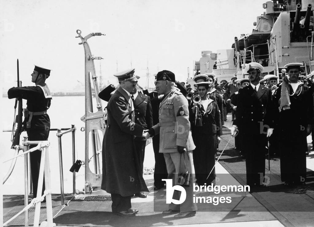 Image of Album 'The Voyage of the Führer in Italy': Benito Mussolini by ...