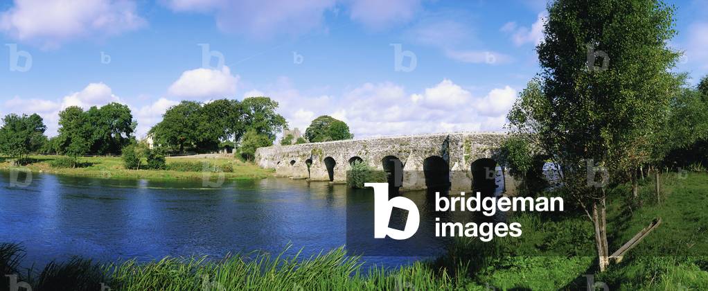 Image of Athboy, Co Meath, Ireland; Bridge Crossing A River (photo)