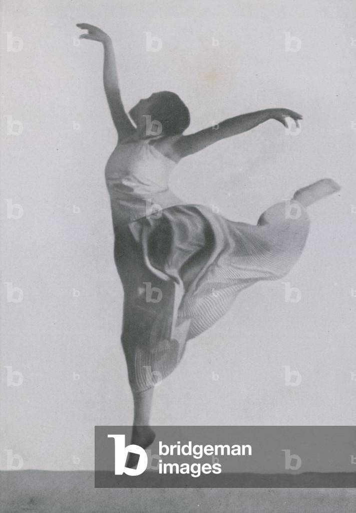 Image of Mary Wigman (b/w photo) by Erfurth, Hugo (1874-1948)
