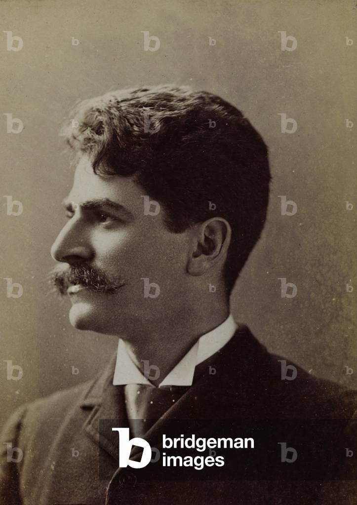 Image of Portrait of American violinist Nahan Franko