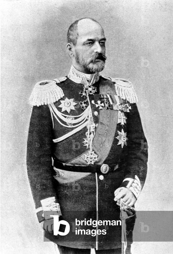 Image of russian admiral Rozhdjestvensky (or Rozhdestvensky ), at the ...