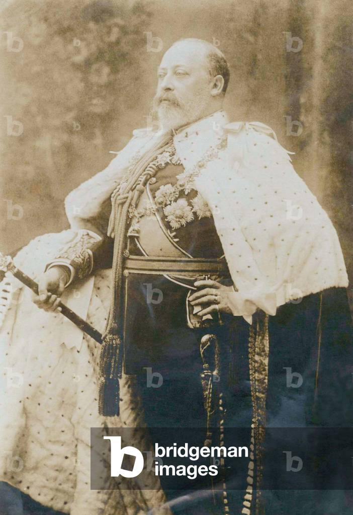 Image of British Royalty. British King Edward VII, c.1900s