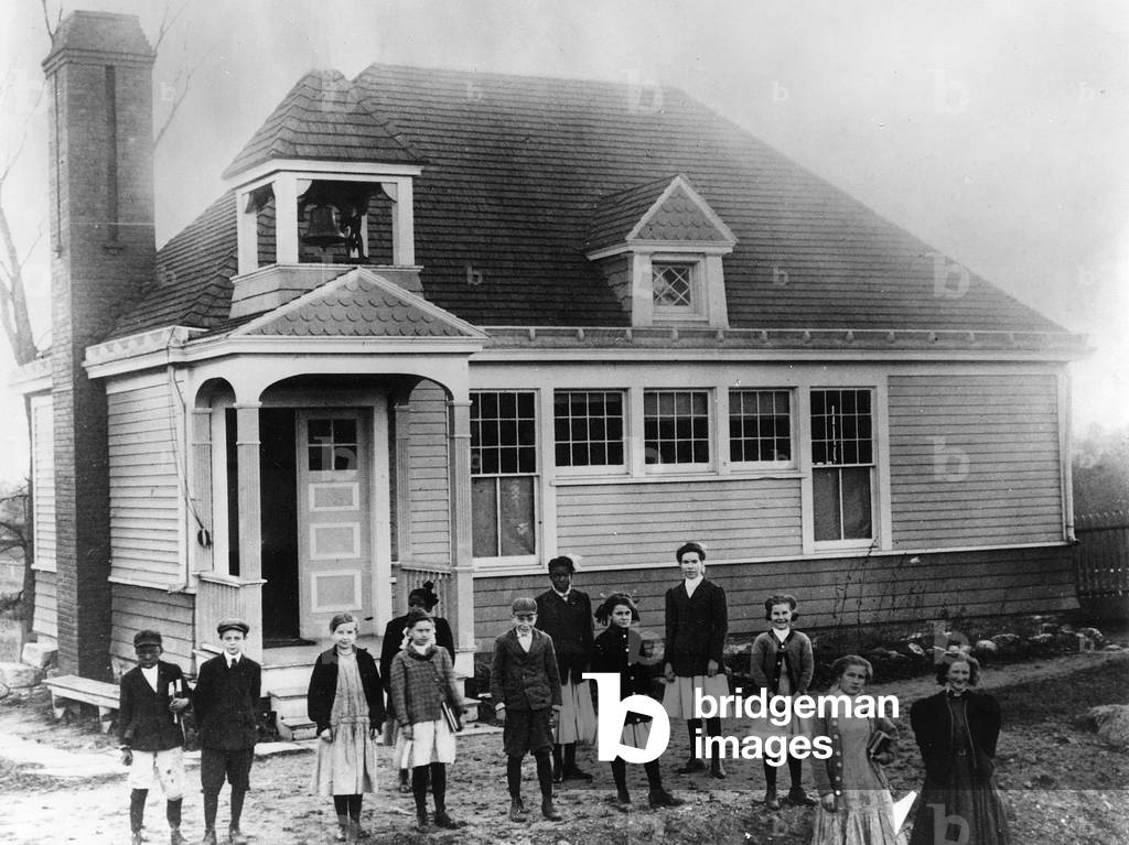 Schoolhouse Black And White