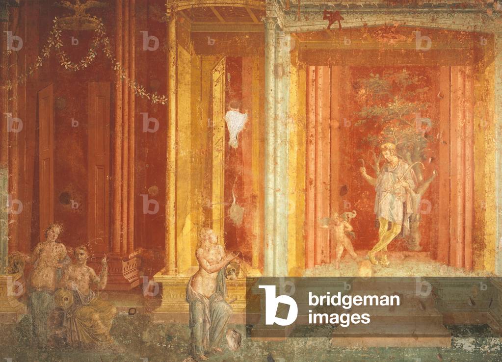 Image of Mural depicting Iphigenia in Tauris, House of Pinarius ...