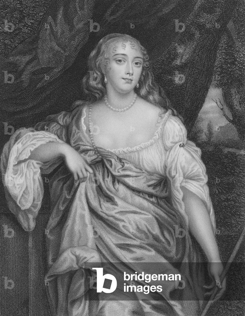 Image of Elizabeth, Duchess of Somerset (engraving) by Lely, Peter ...