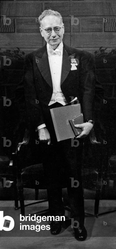 Image of Bernard Katz at the Nobel Prize, 1970 (b/w photo) by Unknown ...