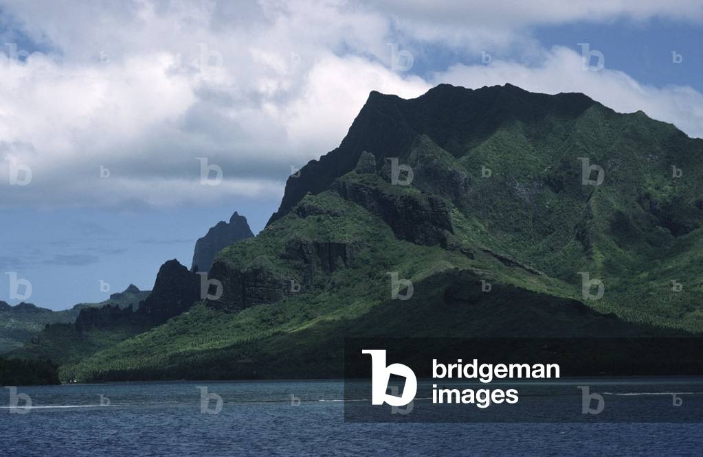 Image of French Polynesia (French overseas territory); Society Islands ...