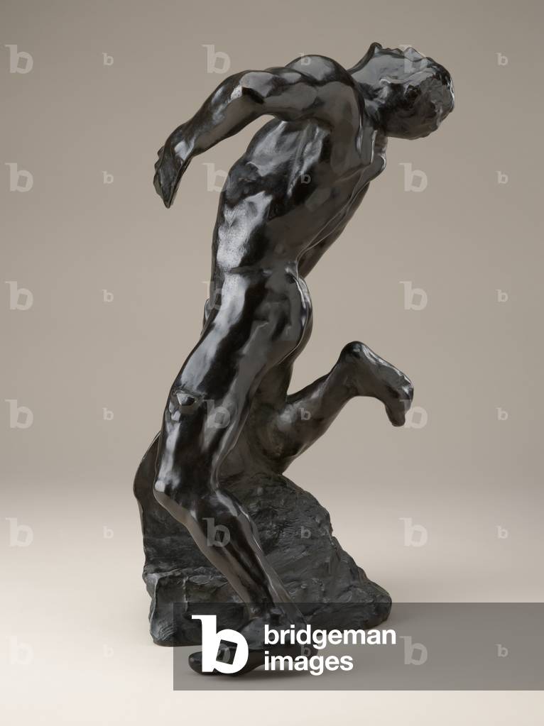 Image of The Falling Man, Modeled 1882, Musée Rodin cast 1979 (bronze ...
