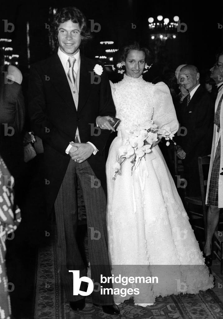 Image of Wedding of Arnaud De Rosnay and Isabelle Goldschmidt, Basilica of