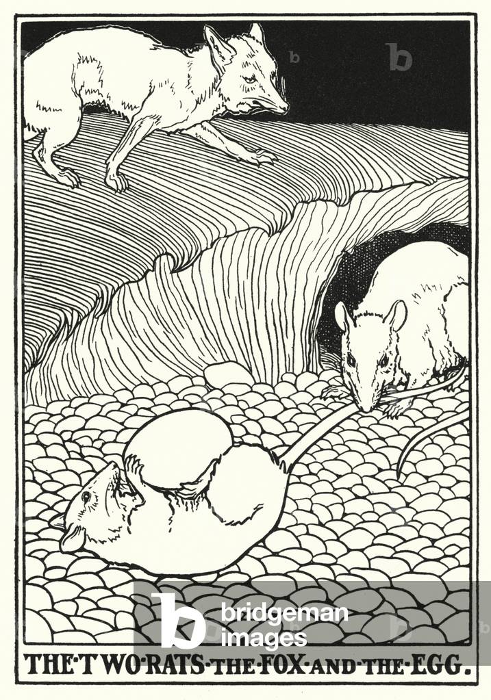 Image of Fables of La Fontaine: The two rats, the fox and by ...