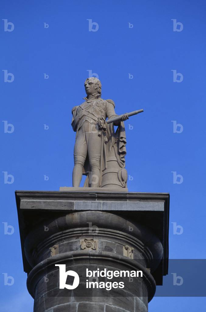 Image of Statue of Horatio Nelson (Burnham Thorpe, 1758-Cape Trafalgar ...