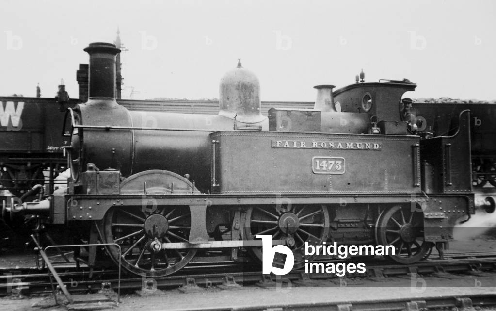 Image of 'Fair Rosamund' at Woodstock Station (b/w photo) by English ...