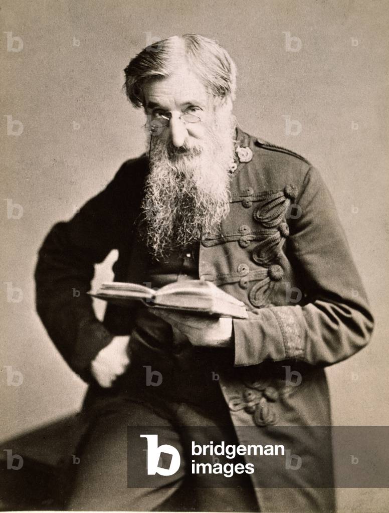 General William Booth General William Booth, Portrait Reading Book.