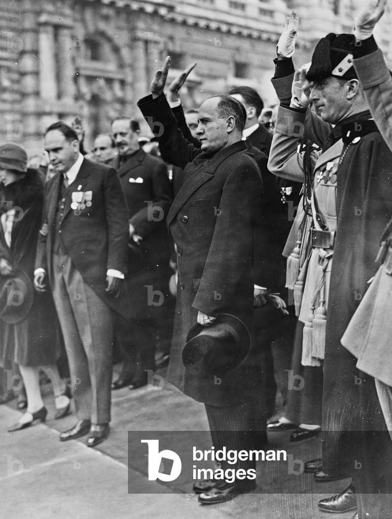 Image of Album ' Duce ': Benito Mussolini, in civilian clothes ...