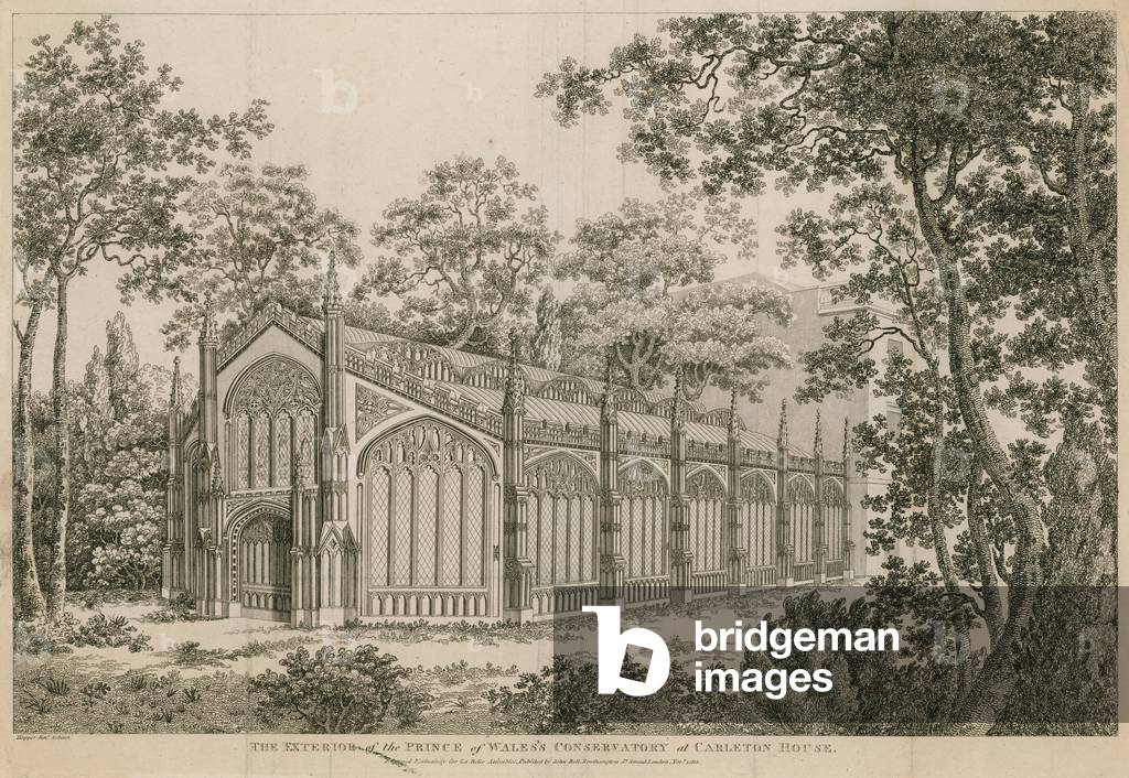 Image of The exterior of the Prince of Wales's conservatory at Carlton ...