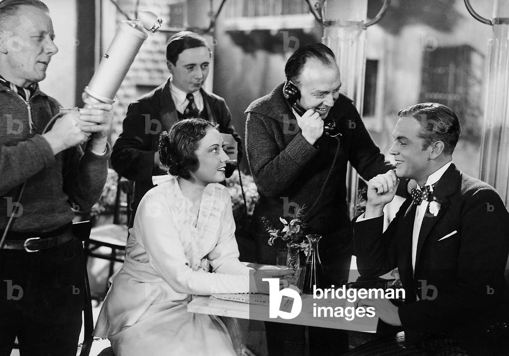 Image of Lida Baarova, Gerhard Lamprecht and Gustav Froehlich on the set