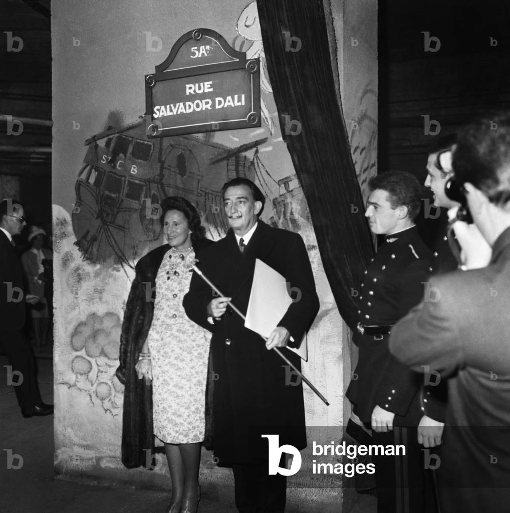 Image of Salvador Dali and Gala at The Inauguration of Salvador Dali