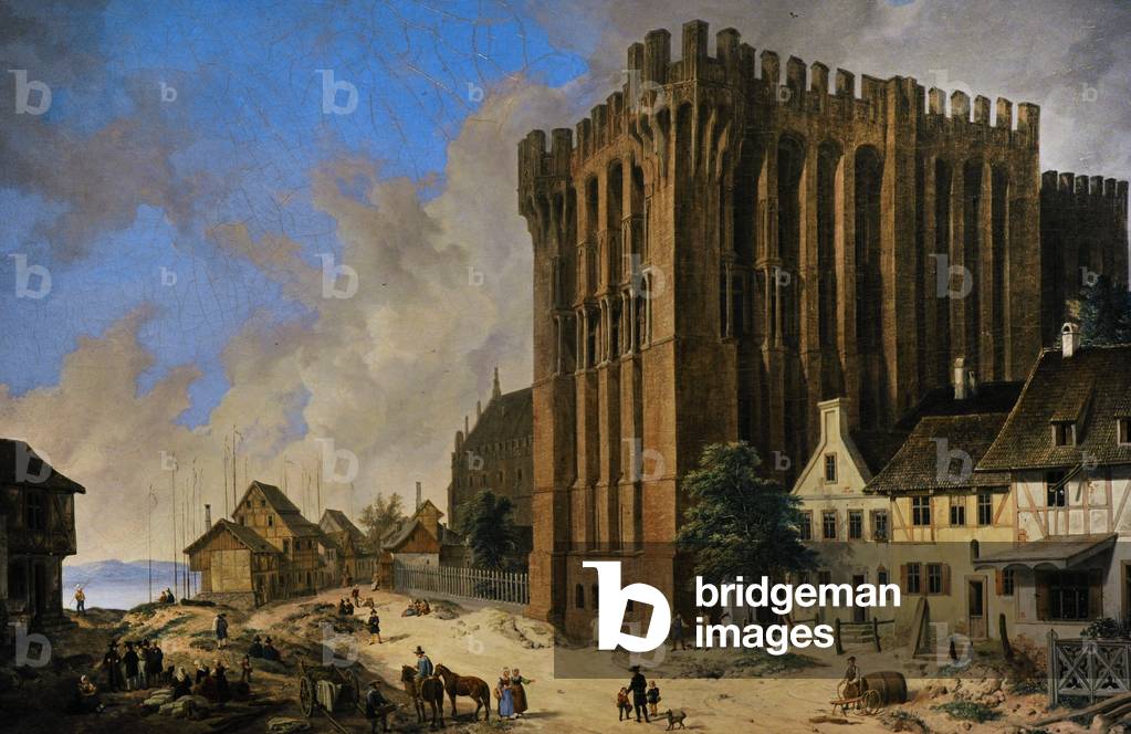 Image of Domenico Quaglio (1787-1837), pittore tedesco, Il Palazzo del ...