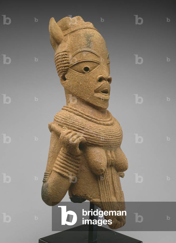Image of Head and torso of a female figure, Jos Plateau region, by Nok ...