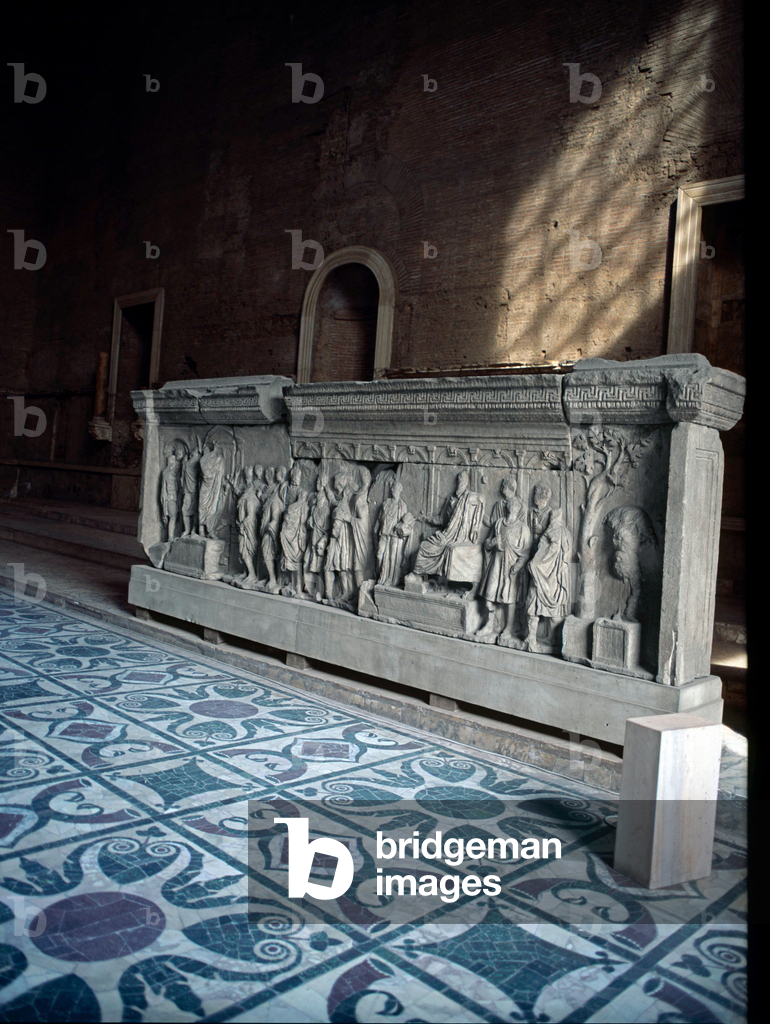 Image of Interior of the Curia Julia, Forum Romanum, Rome, Italy (photo ...