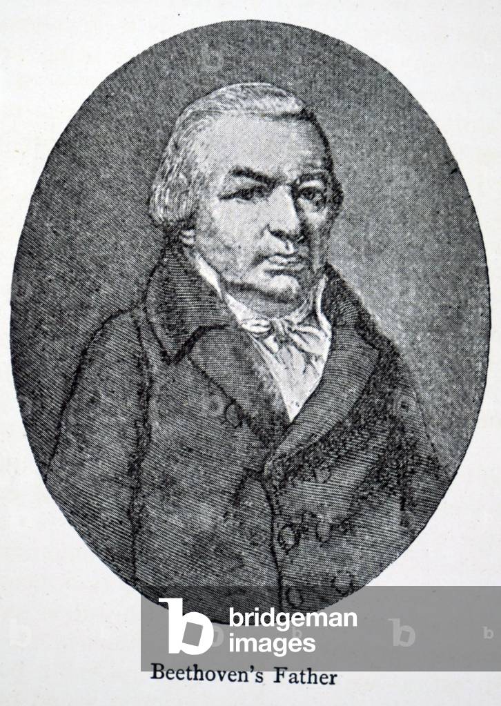 Image of Johann van Beethoven.