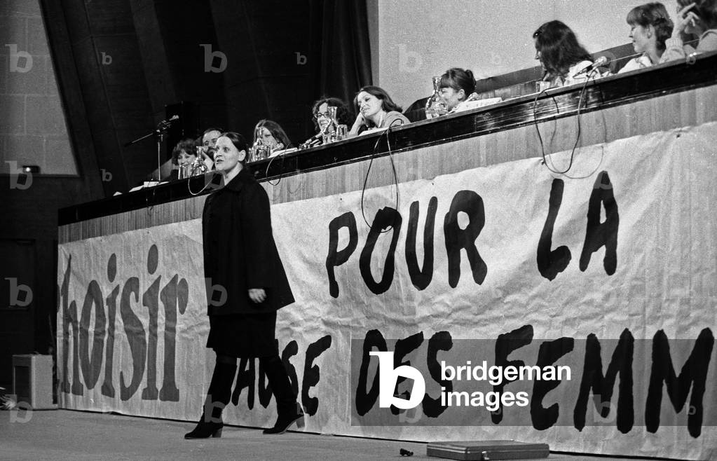Swiss Humorist Zouc during A Conference For Women, at The Unesco in ...