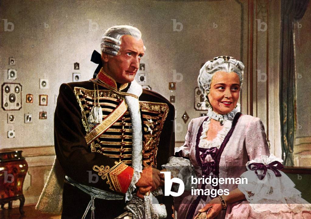 Image of Hans Albers and Kaethe Haack in 'Baron Muenchhausen', 1943 (photo)