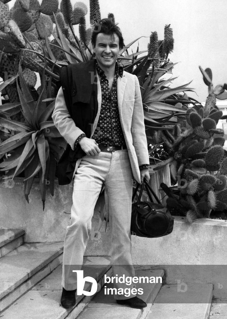 Image of German Actor Horst Buchholz (1933 - 2003), Nice, France, April